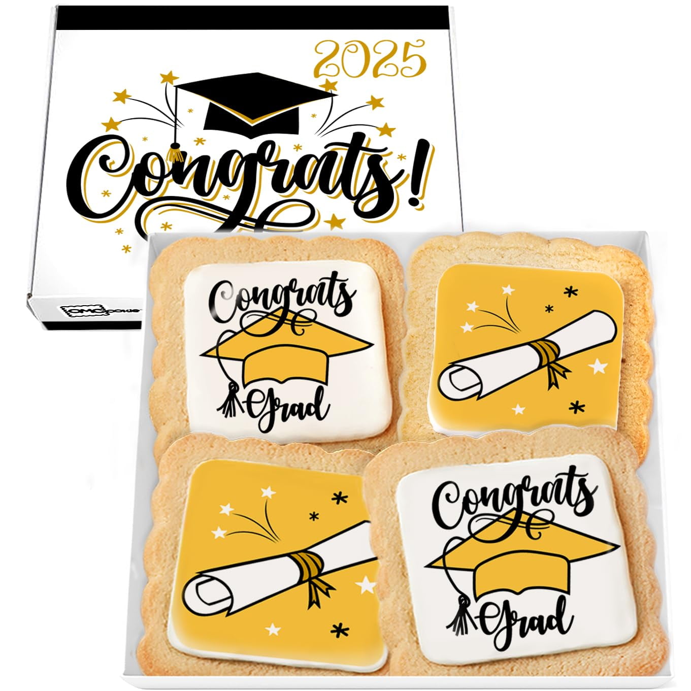 Graduation Cookies Gift Basket IRF13 Box 2024 | Individually Wrapped ...