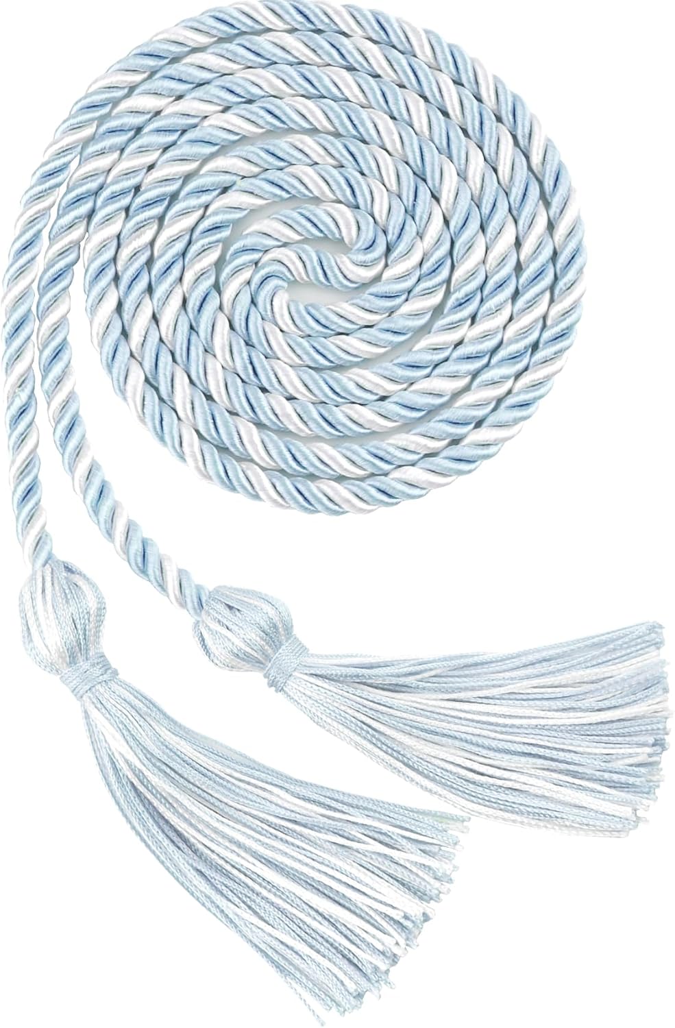 Graduation Cord, Graduation Cords 2024, Light Blue and White Cord ...