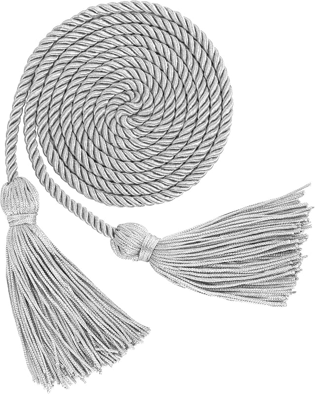 Graduation Cord, Graduation Cords 2025, Light Blue and White Cord ...
