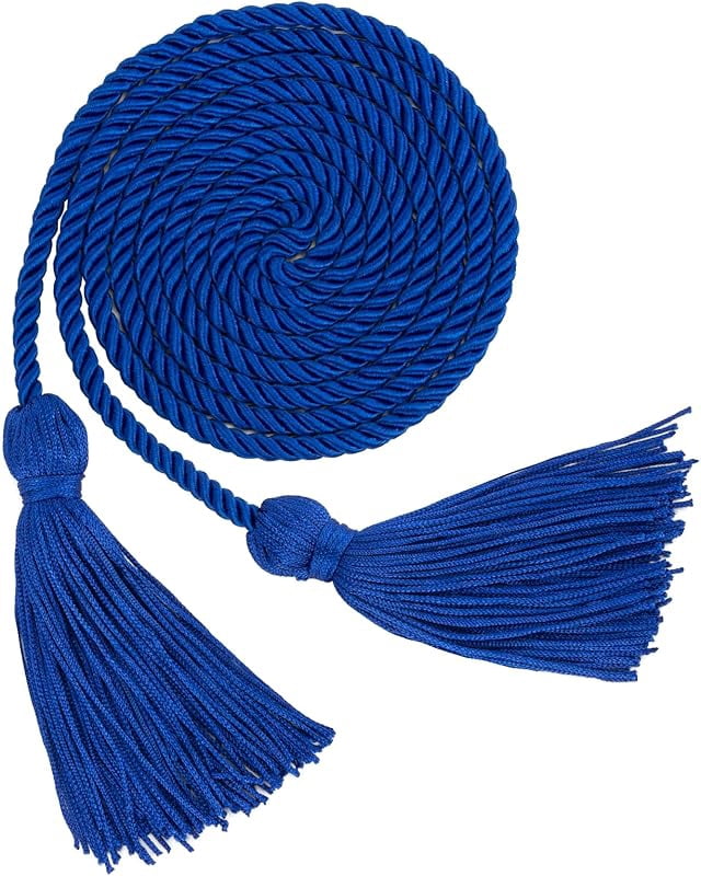 Graduation Cord, Graduation Cords 2025, Light Blue and White Cord ...