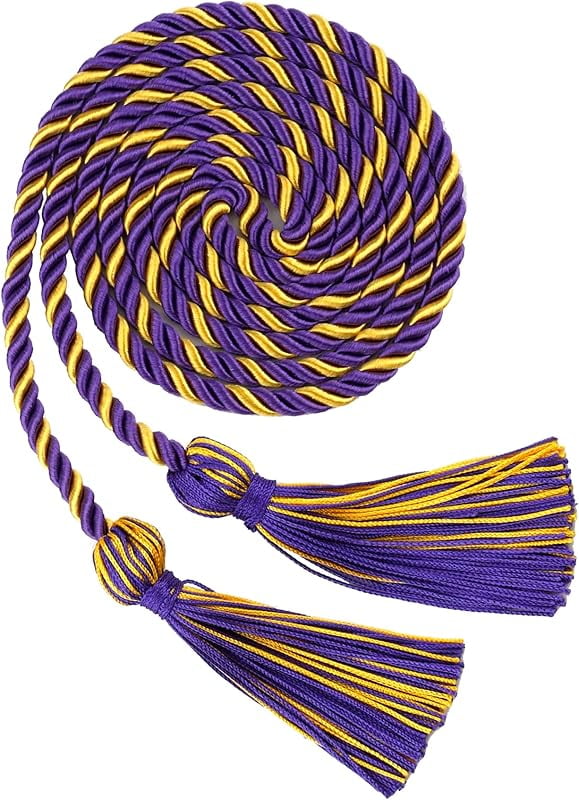 Graduation Cord, Graduation Cords 2025, Light Blue and White Cord ...