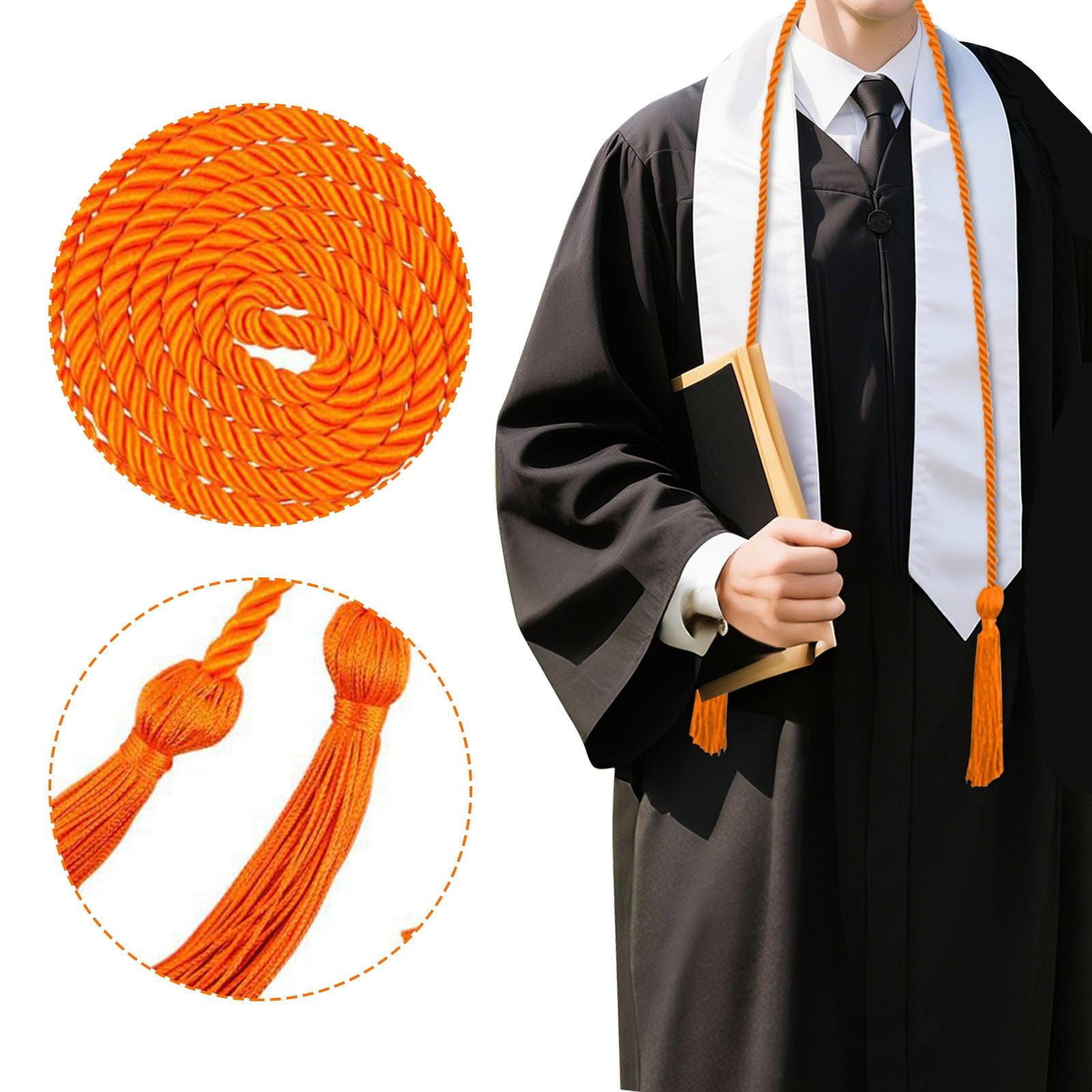 Graduation Cords 2025, Graduation Honor Cord, Graduation Silk Rope Belt ...