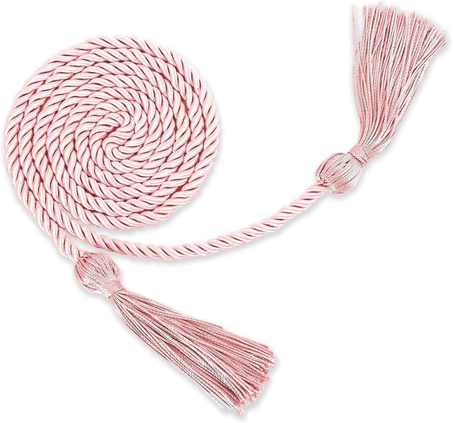 Graduation Cords for 2025 - Pink Honors Ropes 67" Long Braided ...