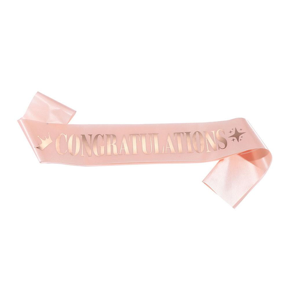 Graduation Crown Shoulder Sash Etiquette Graduation Party Evening ...