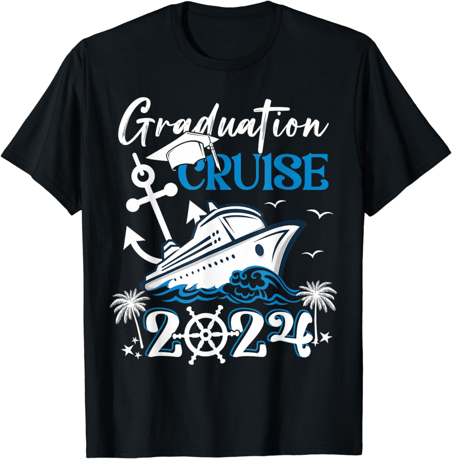 Graduation Cruise 2024 Family Vacation Beach Matching Group Cotton T ...