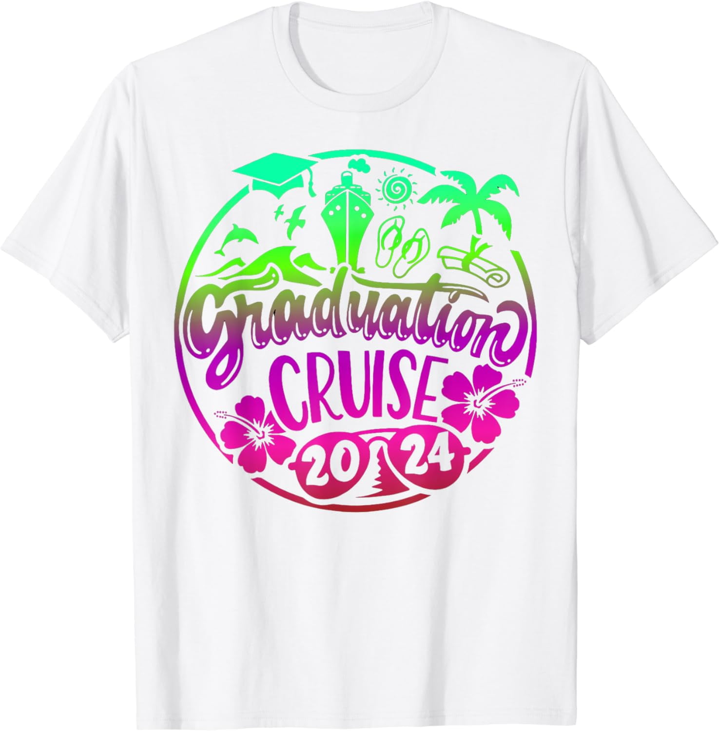 Graduation Cruise 2024 Friends Family Vacation T-Shirt - Walmart.com