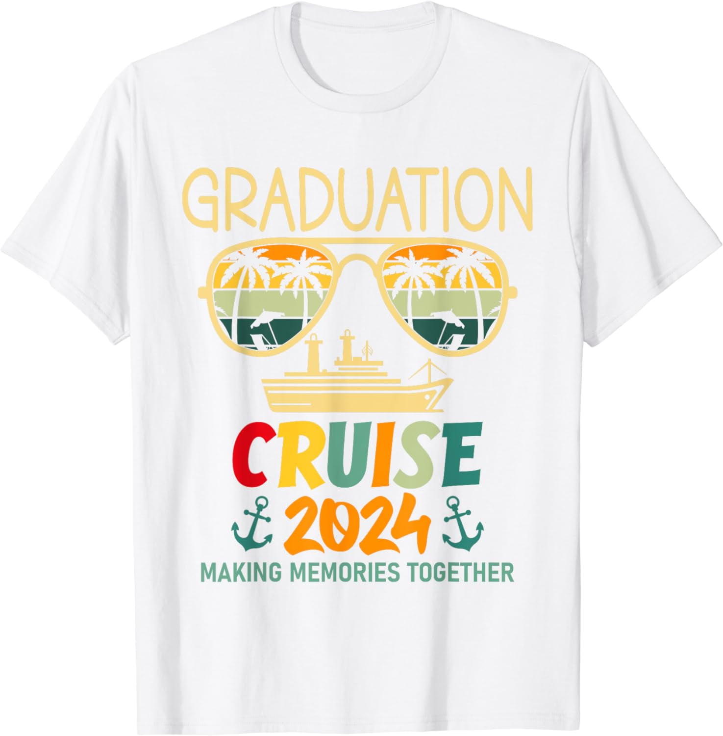 Graduation Cruise 2024 Summer Senior Grad Cruise 2024 Trip T-Shirt ...