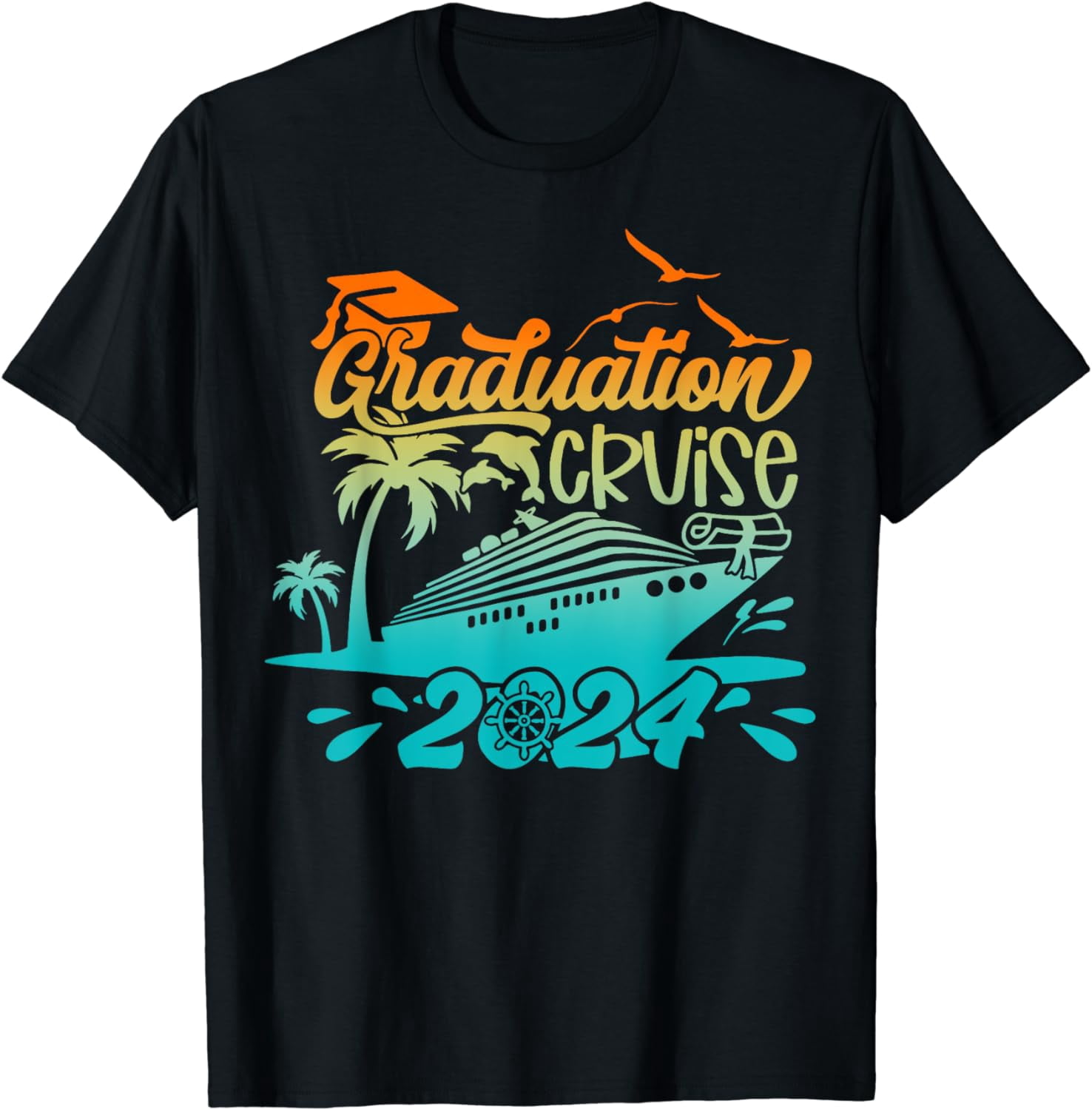 Graduation Cruise 2024 Vacation Beach Matching Group T-Shirt - Walmart.com