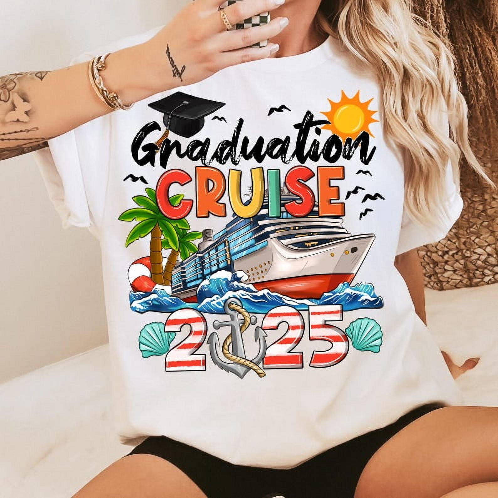 Graduation Cruise 2025 Shirt, Grad Cruise Trip 2025 T-shirt, Cruise ...