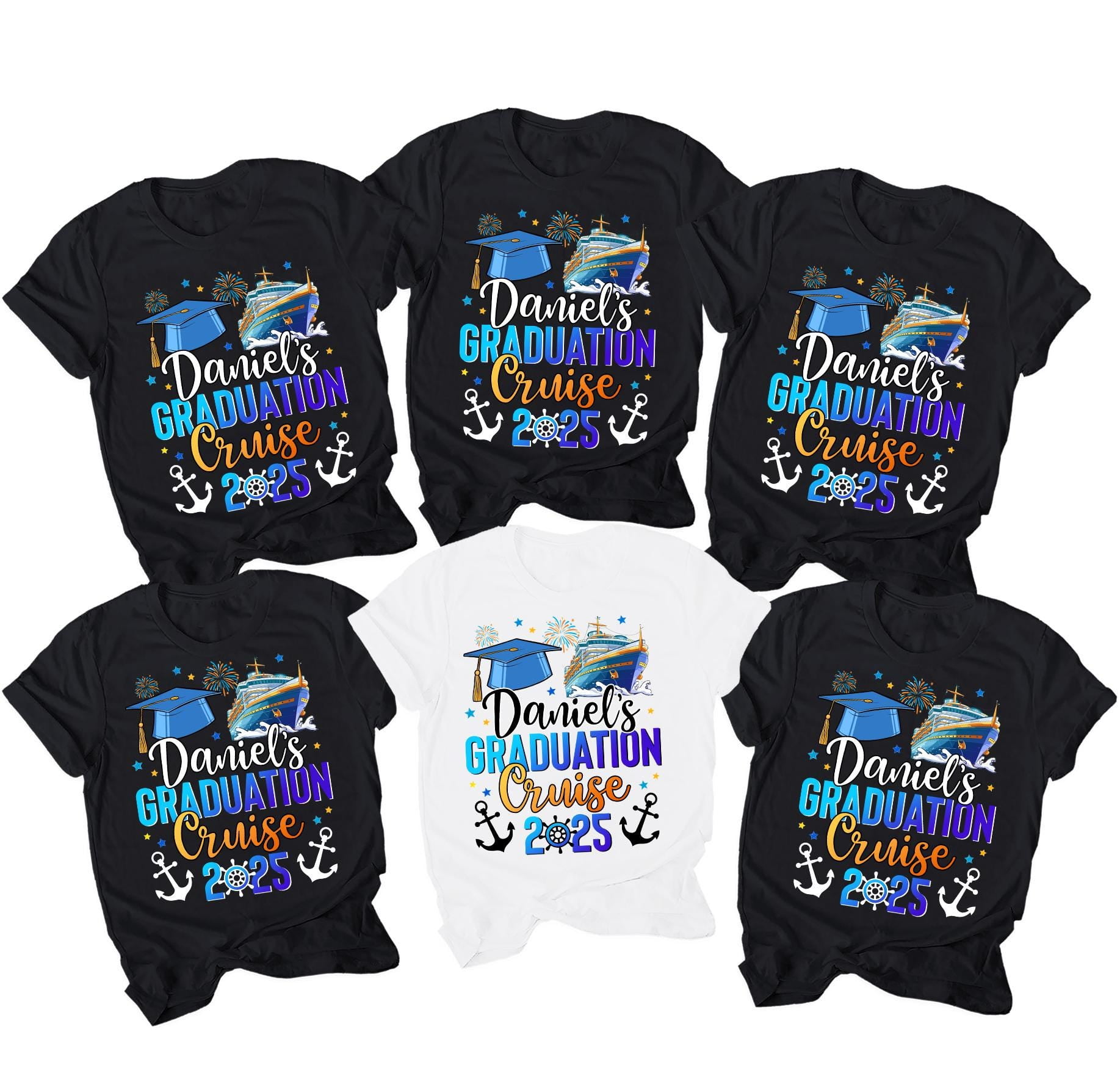 Graduation Cruise 2025 Shirt, Graduate Shirts For Family, Graduation ...