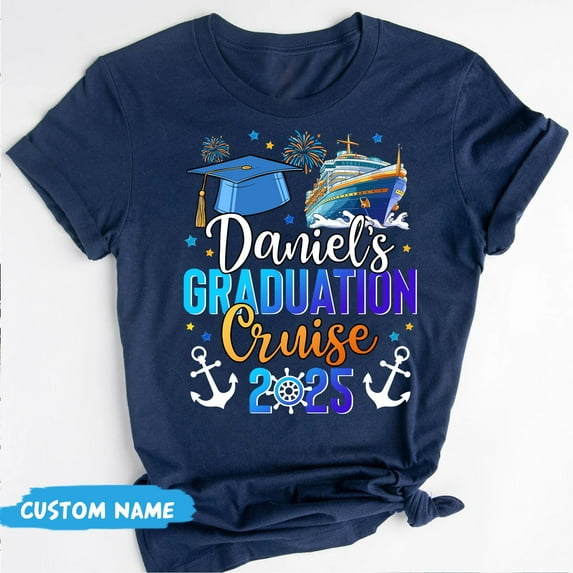 Graduation Cruise 2025 Shirt, Graduate Shirts For Family, Graduation ...