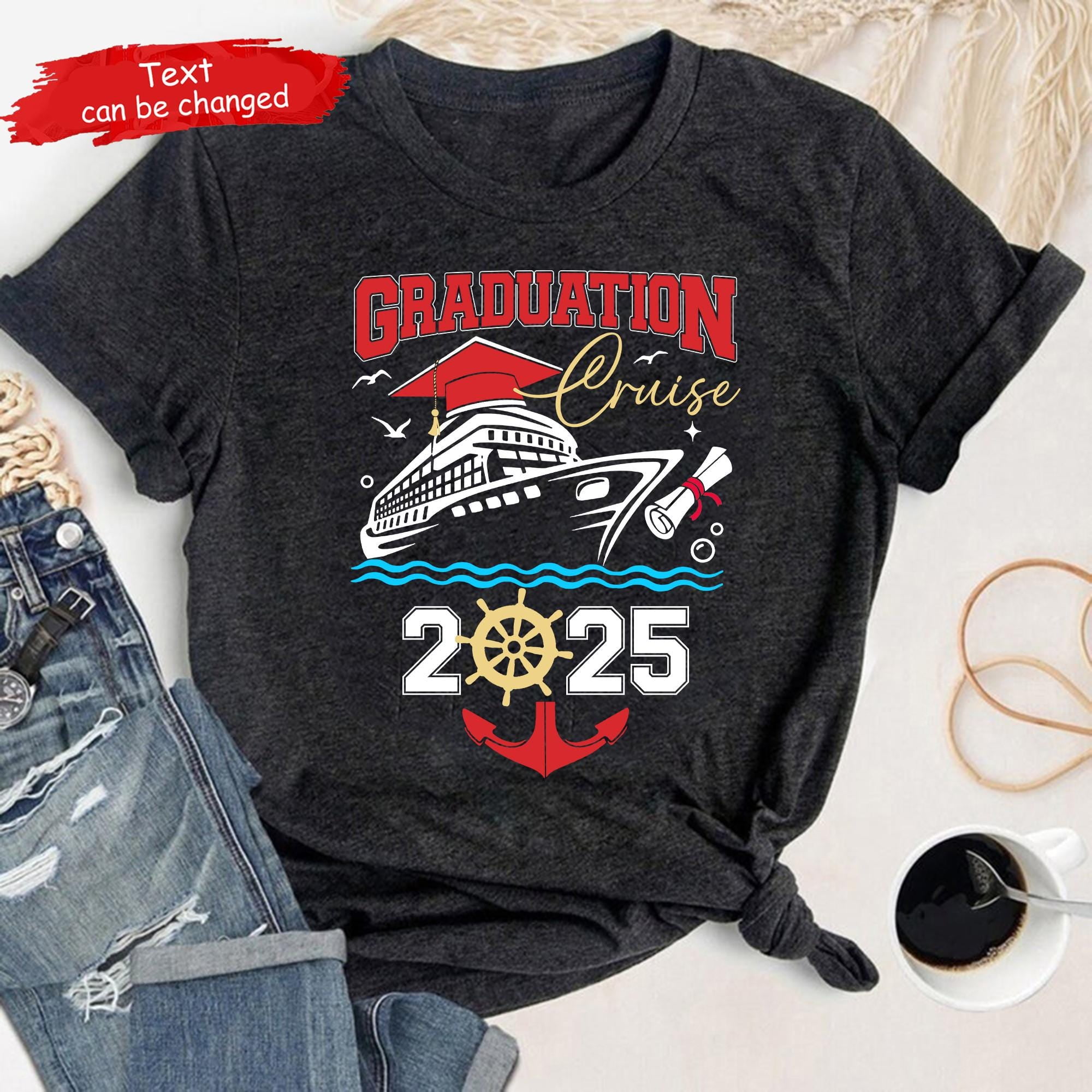 Graduation Cruise 2025 Shirts, Graduation Cruise Squad 2025, Grad ...