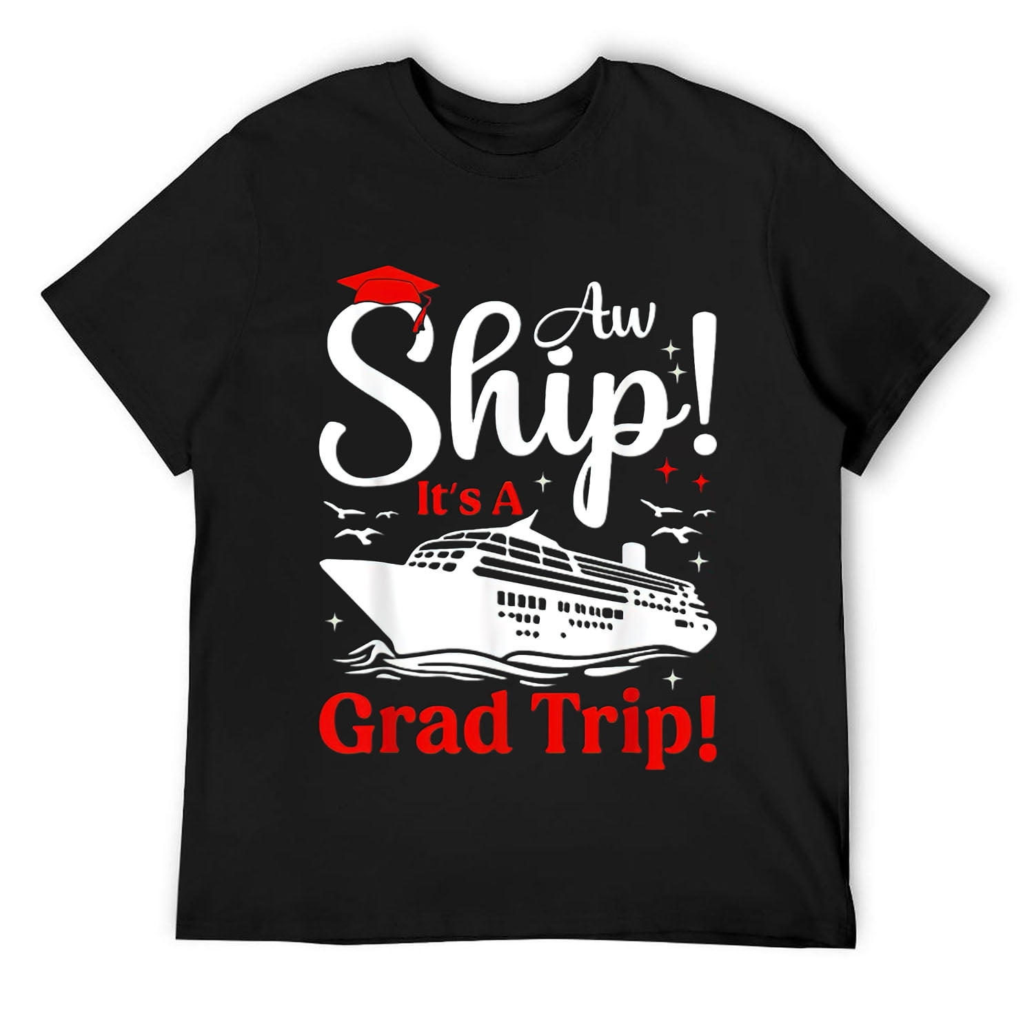 Graduation Cruise Grad Ship Party Family Group Vacation T-Shirt ...