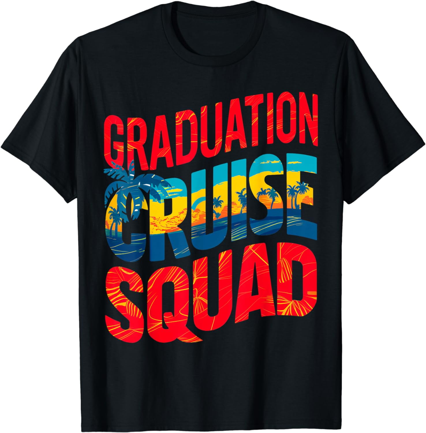 Graduation Cruise Squad, Class Of Family Graduation Cotton T-Shirt ...