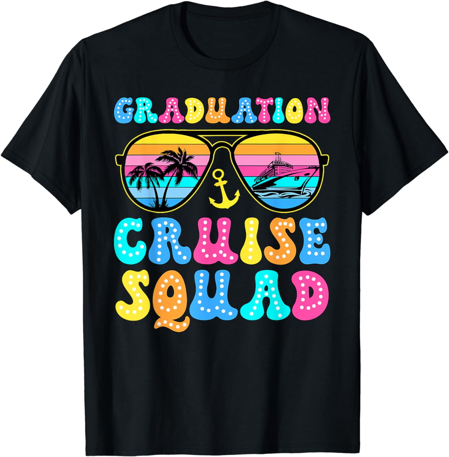 Graduation Cruise Squad Funny Cruising Graduation 2024 T-Shirt ...
