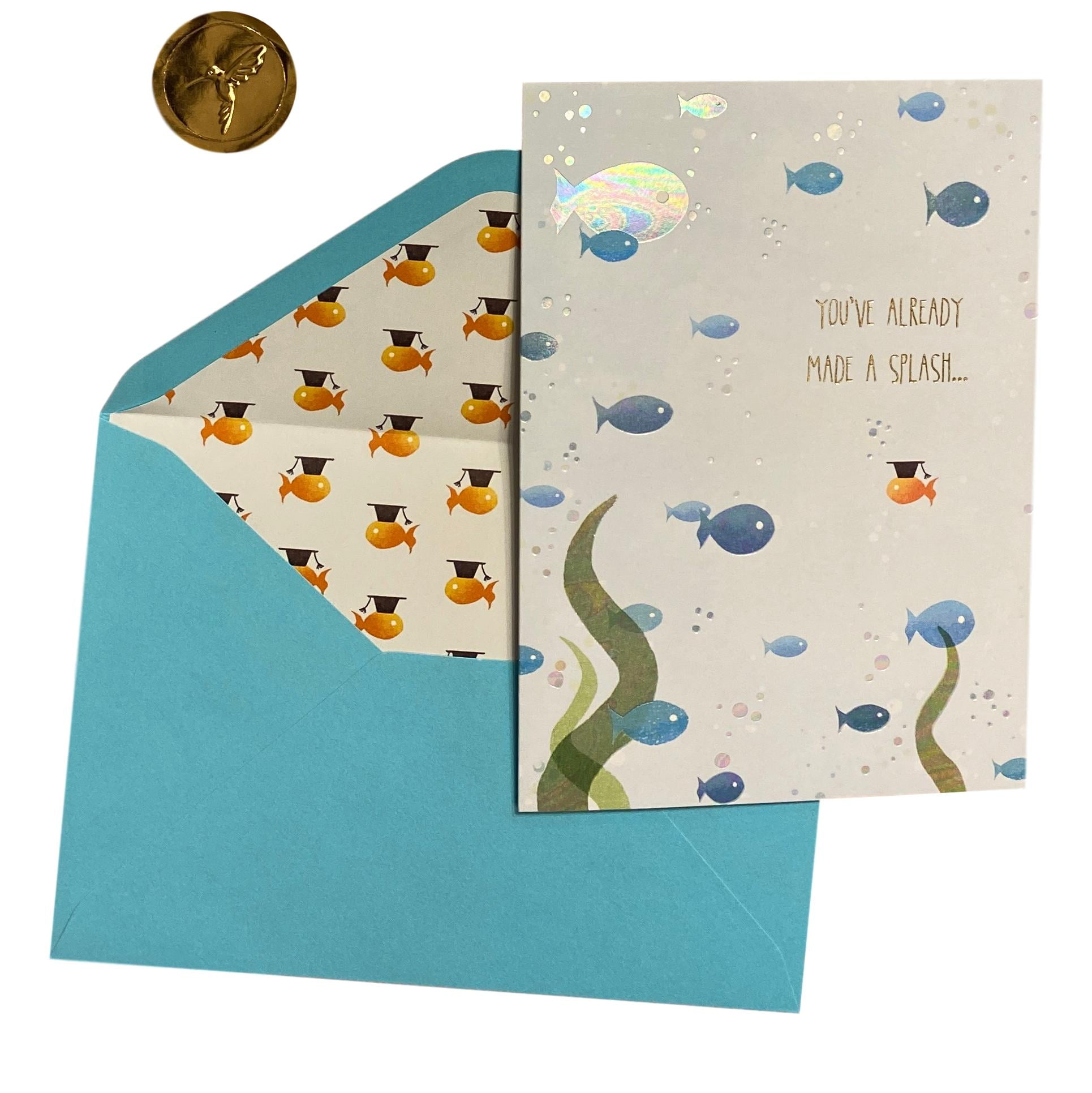 Graduation Day Greeting Card - You've Already Made A Splash ...