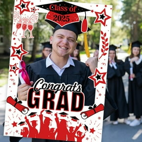 Kindergarten Graduation Backdrop - Kindergarten Graduation Party ...