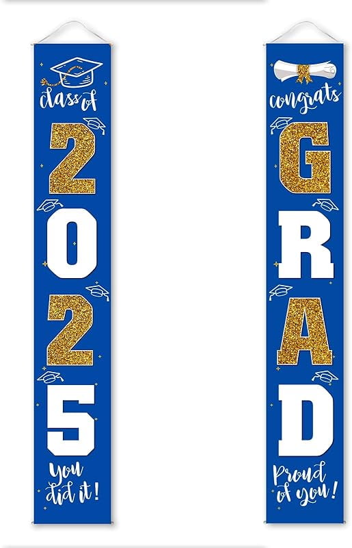 Graduation Decorations 2025 Porch Sign Banner for Class of 2025 ...