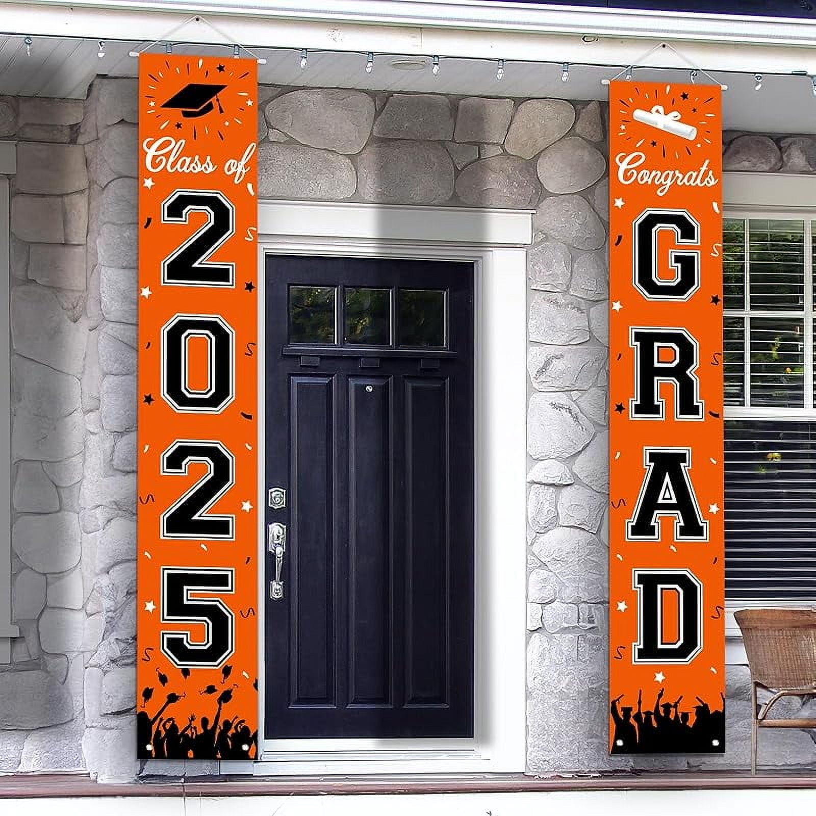 Graduation Decorations 2025 Banner Porch Sign You Did It Class of 2025 ...