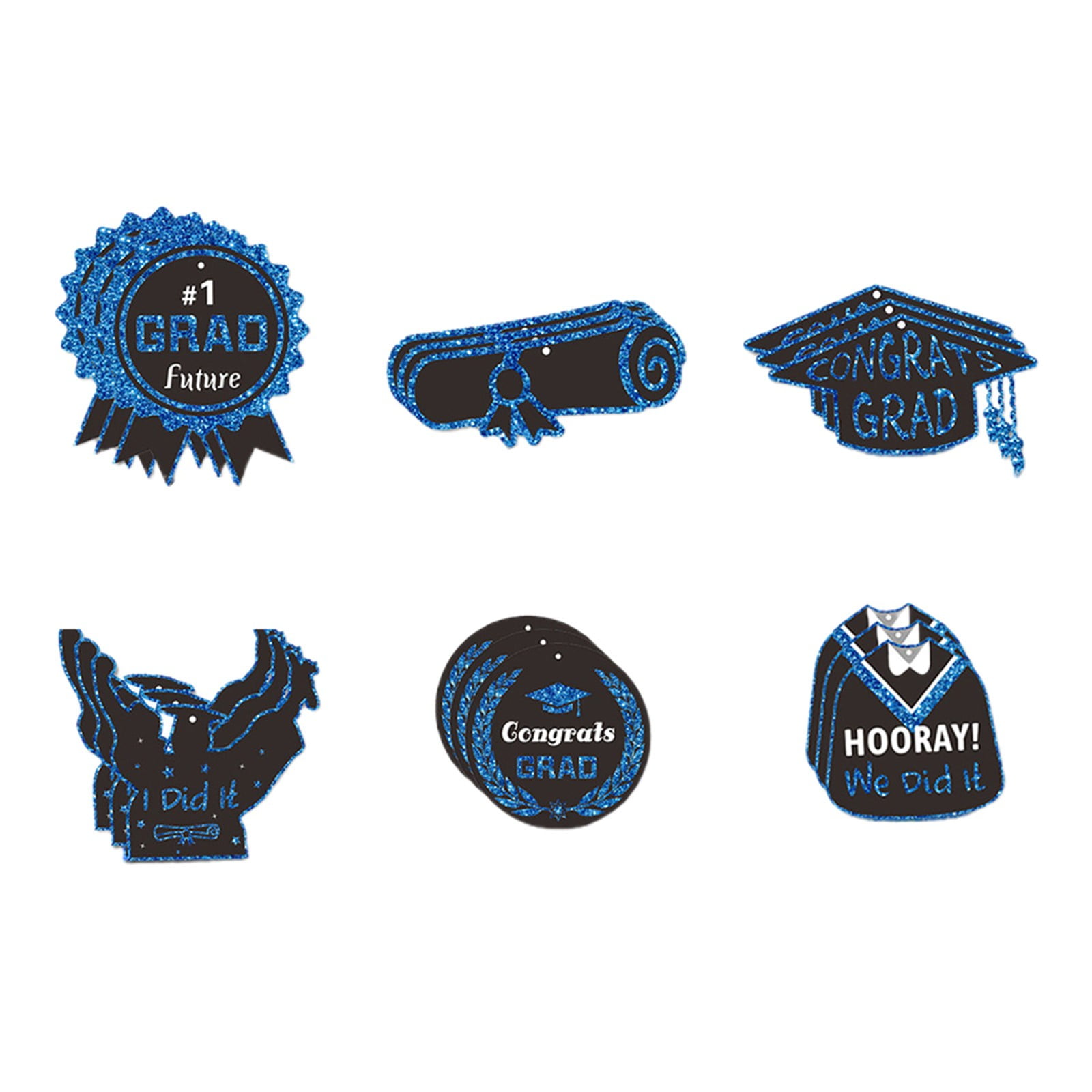 Graduation Decorations 2025 Dealsgraduation Hanging Decorations Set 12 ...