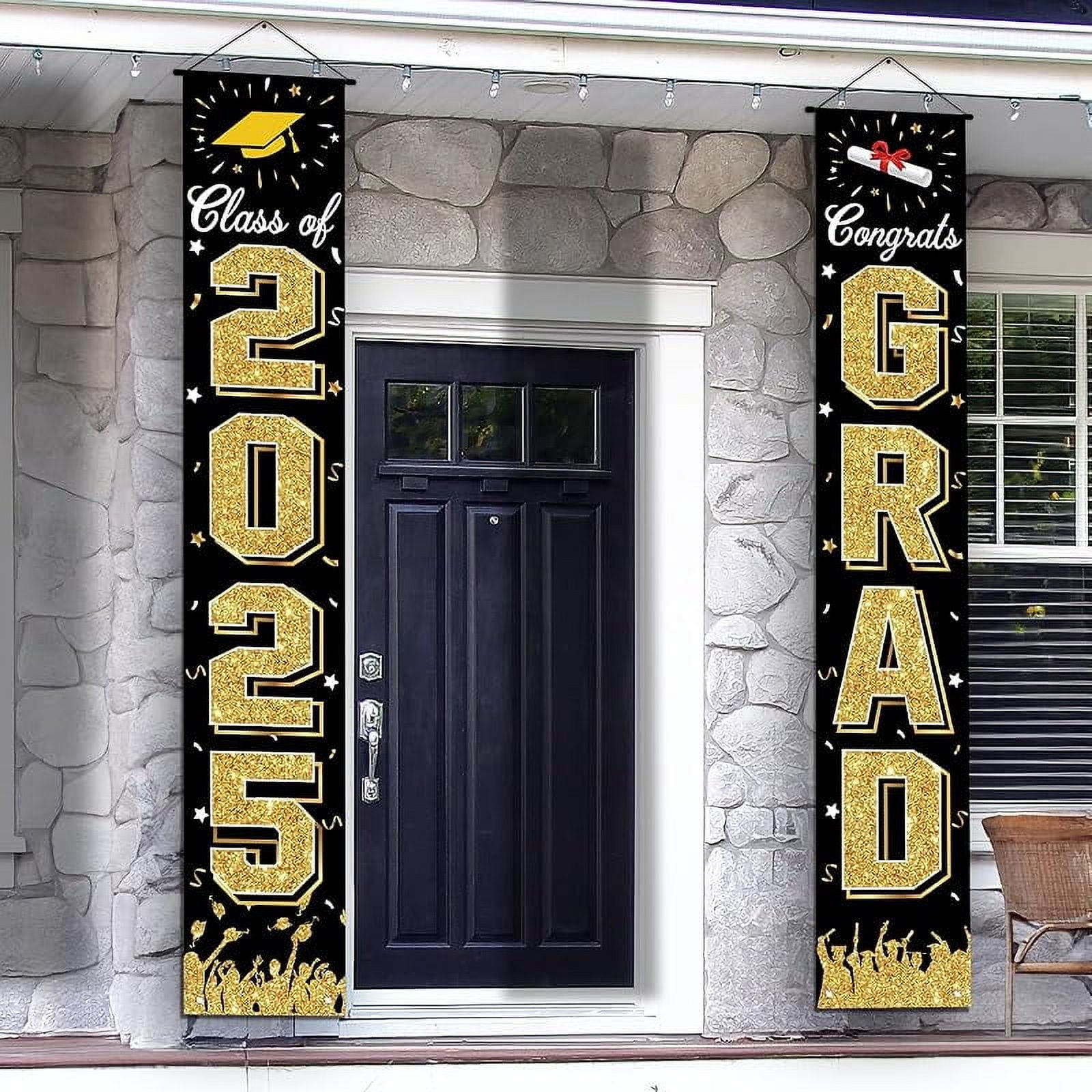 Graduation Decorations 2025, Graduation Banner Class of 2025, Hanging ...