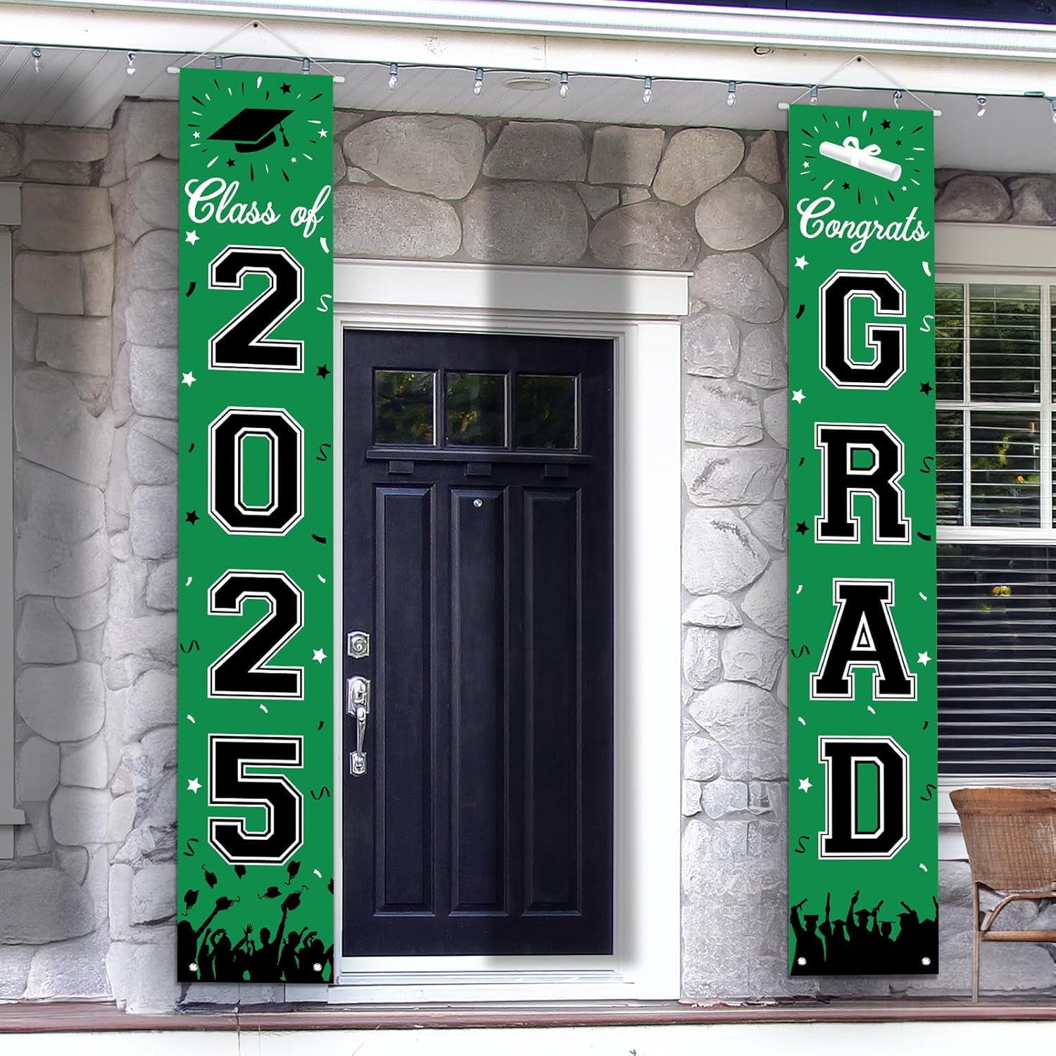 Graduation Decorations 2025, Graduation Banner Class of 2025, Hanging ...