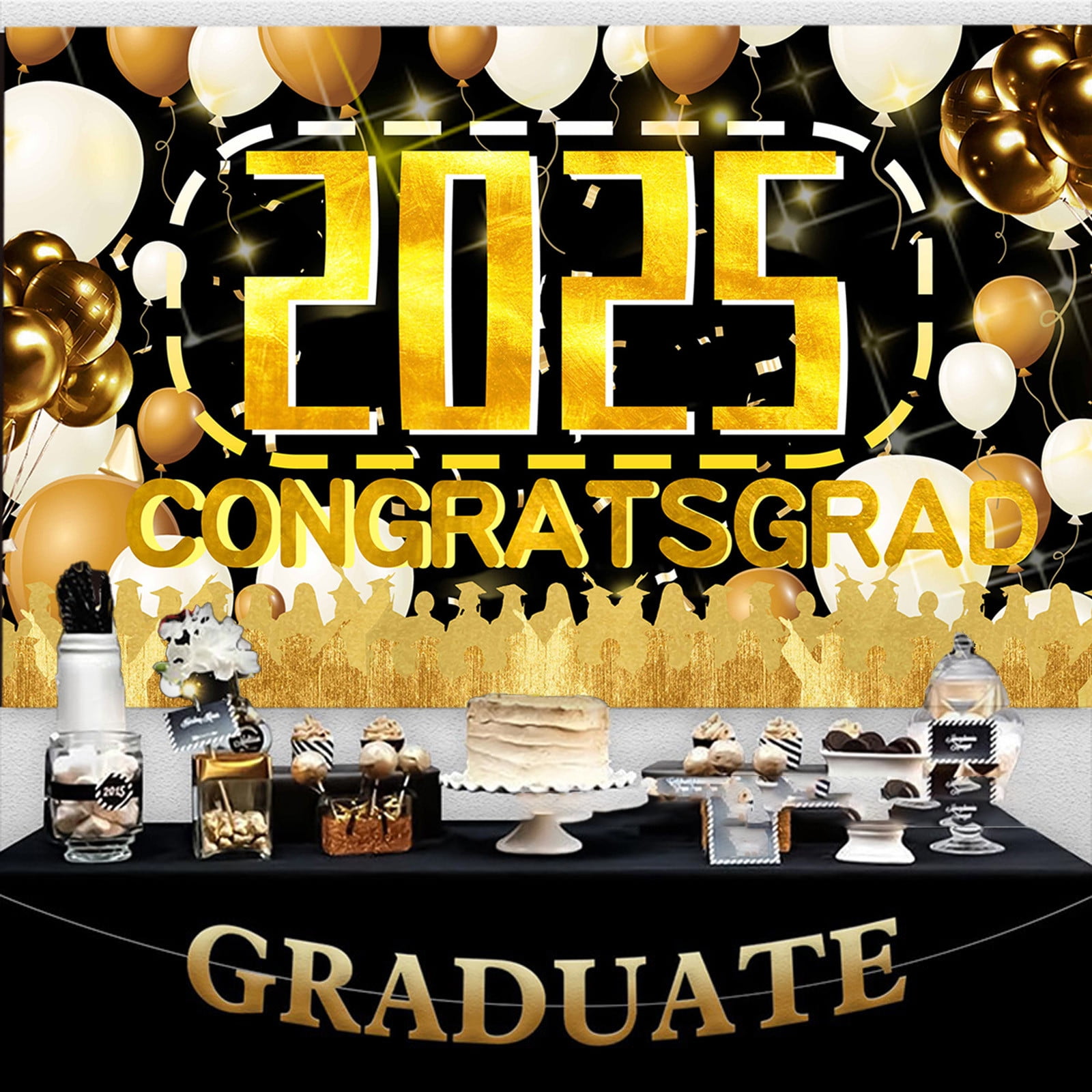 Graduation Decorations 2025, Graduation Decorations Set Class of 2025 ...