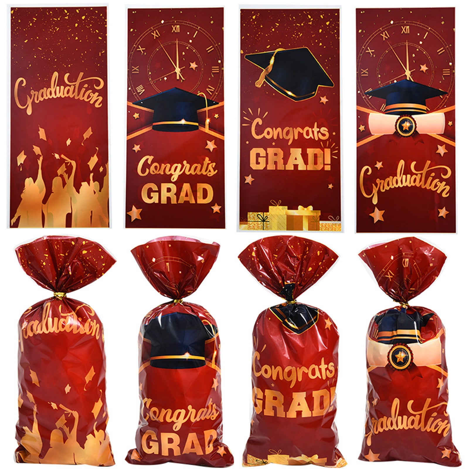 Graduation Decorations 2025 Graduation Gift Bags Set, Large Size With ...