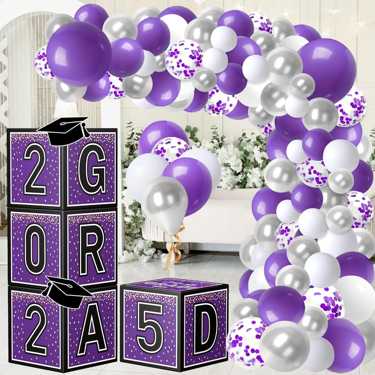 Graduation Decorations 2025 Graduation Party Decorations Set of ...