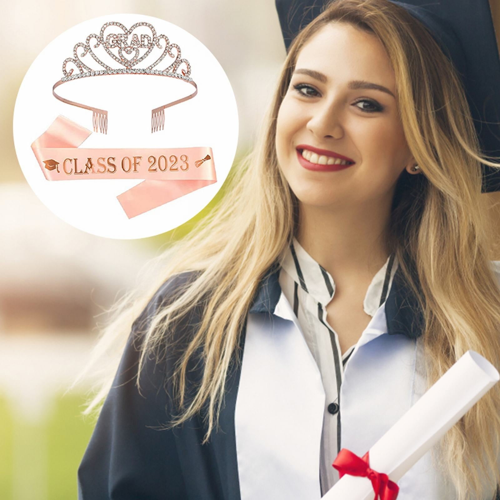 Graduation Decorations 2025 Graduation Party Supplies Kits Glittered ...