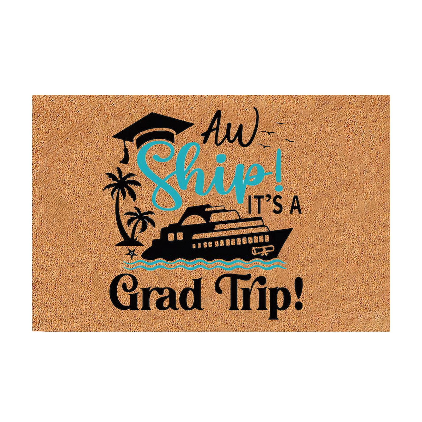 Graduation Decorations 2025,Graduation Season Theme Doormat for ...