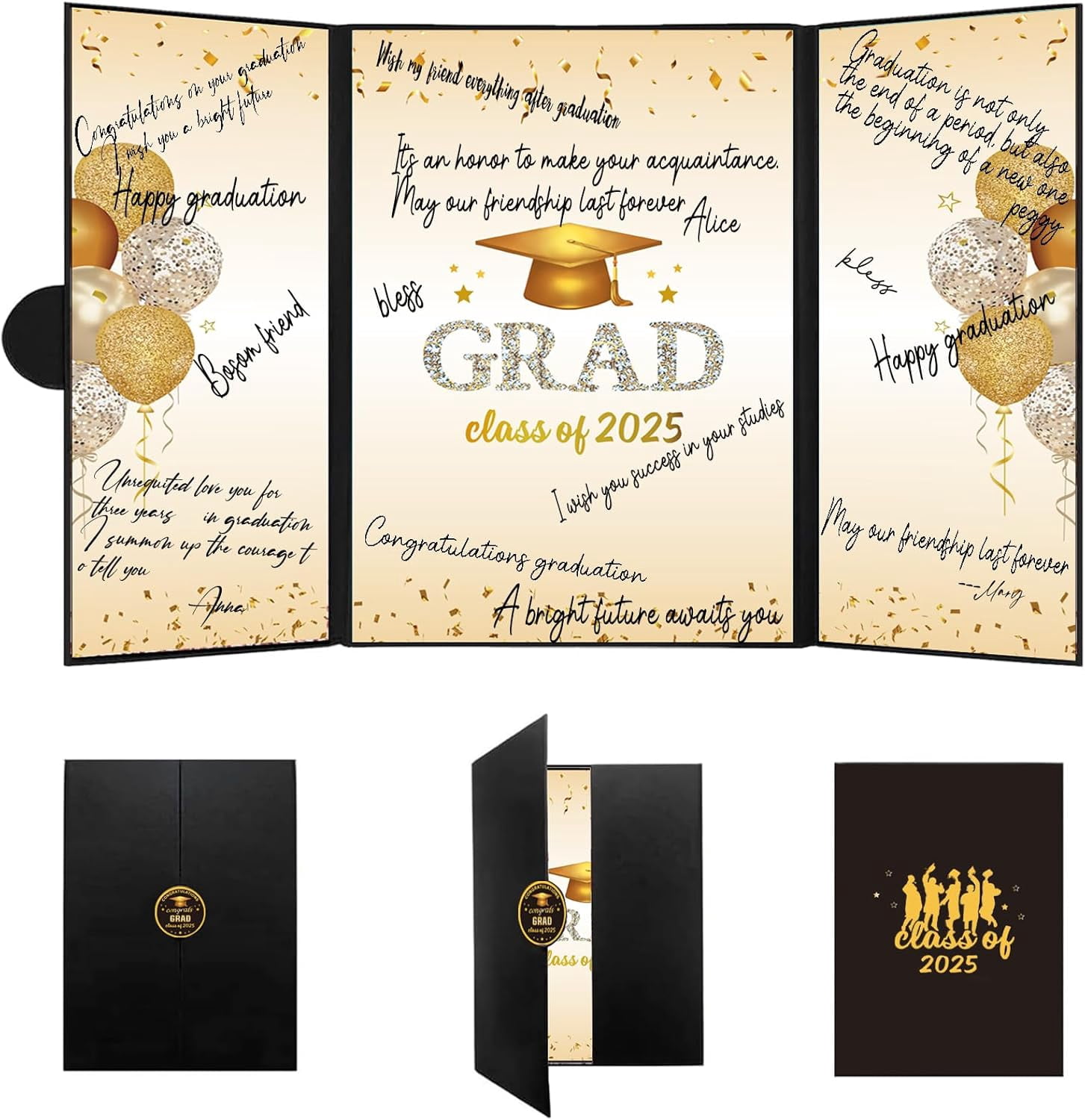 Graduation Decorations 2025 Guest Book, 11.8" Graduation Party ...
