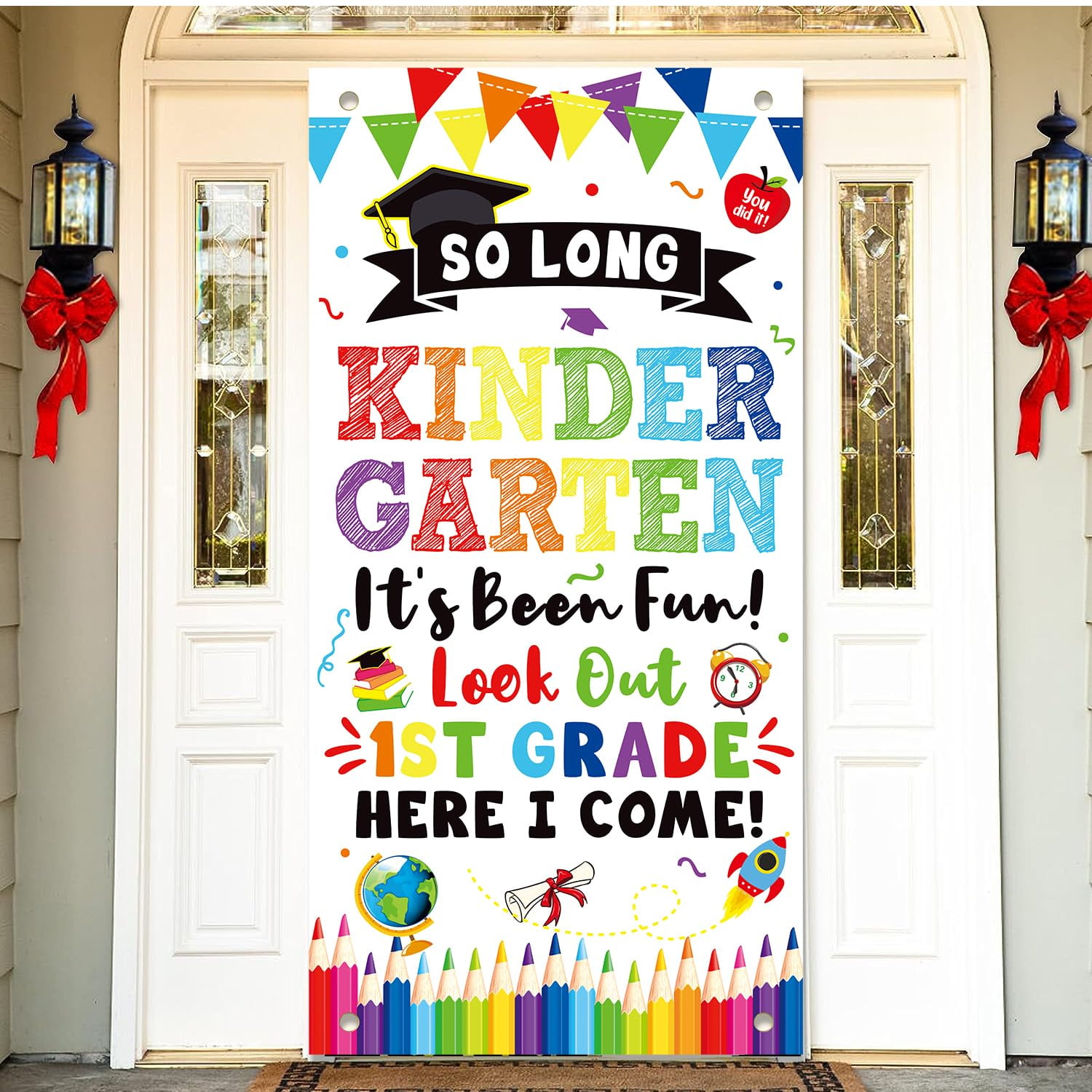 Graduation Decorations 2025,RRF12 Graduation Banner,So Long It's Been ...