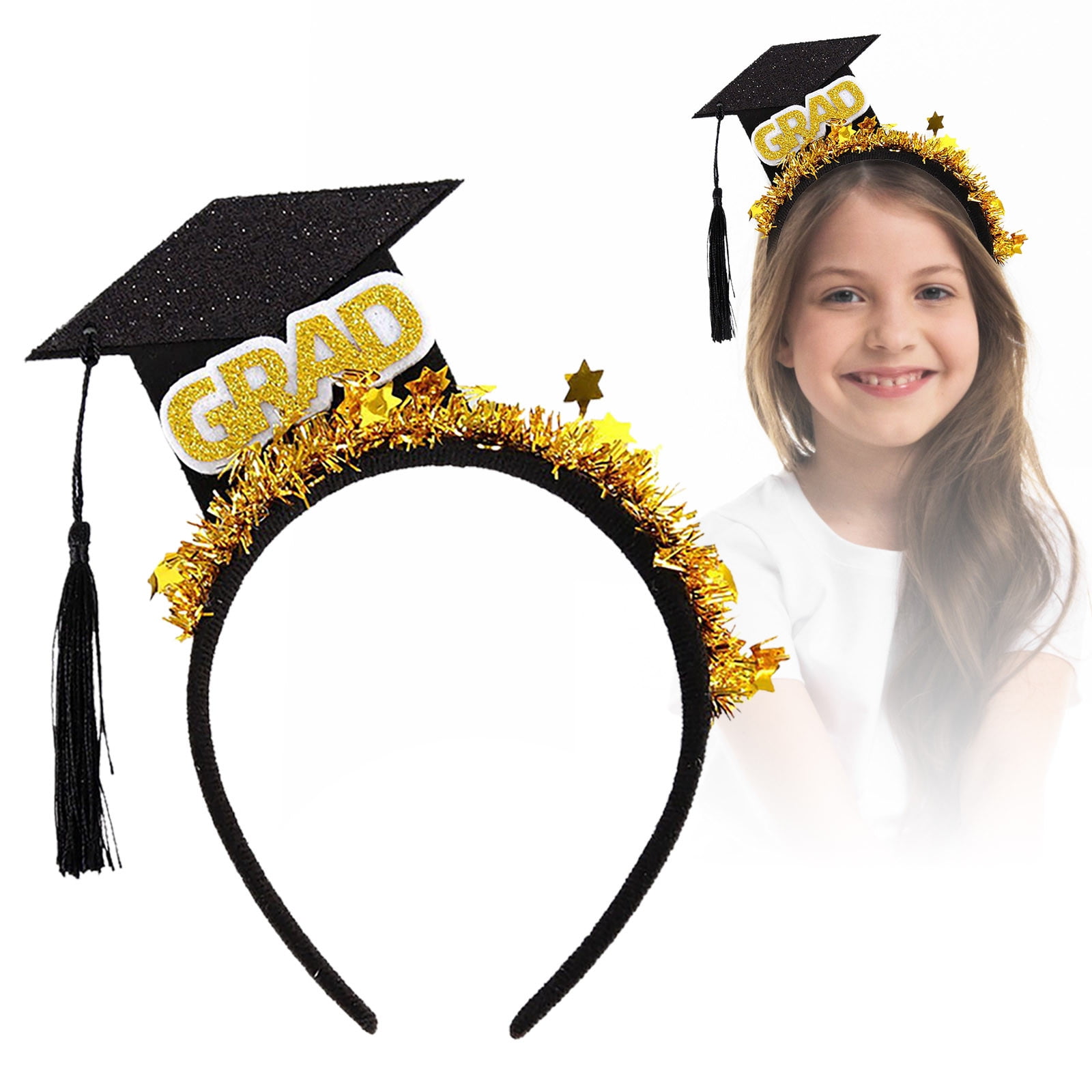 Graduation Decorations 2026 Elegant Graduation Headband Stylish and ...