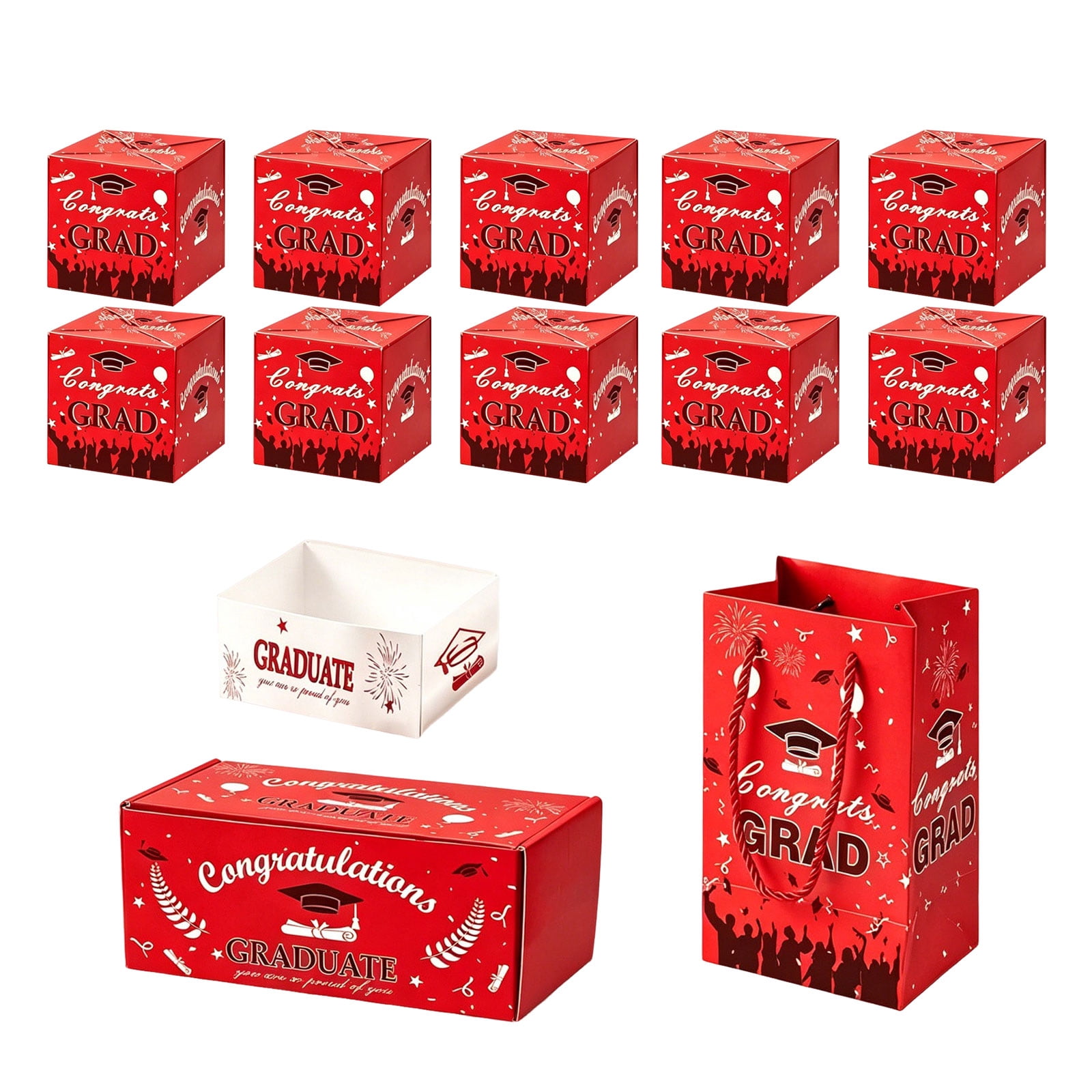 Graduation Decorations 2026 Graduation Card Box Holder Congrats Grad ...