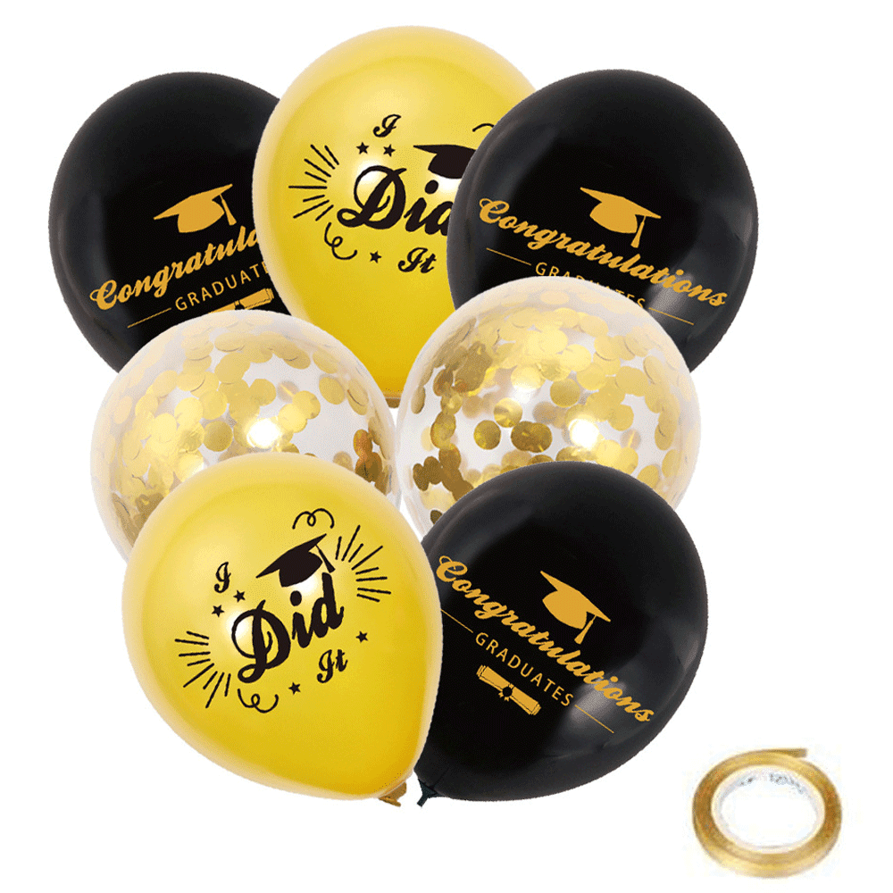 Graduation Decorations Balloons, Confetti Balloons for Unforgettable ...