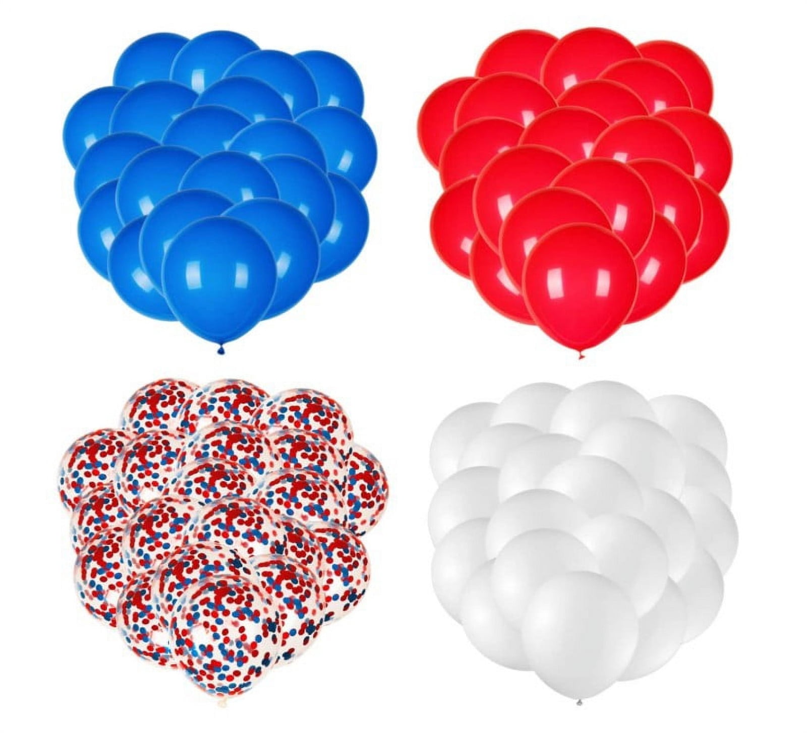 Graduation Decorations Class of 2025 - Party Balloons Set 100 Pack, Red ...