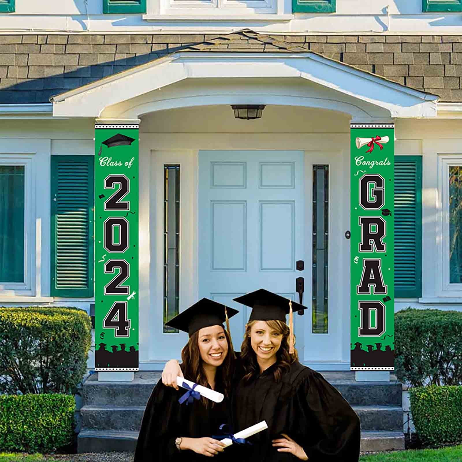 Graduation Decorations Class of 2024 amlbb Graduation Banner Porch ...