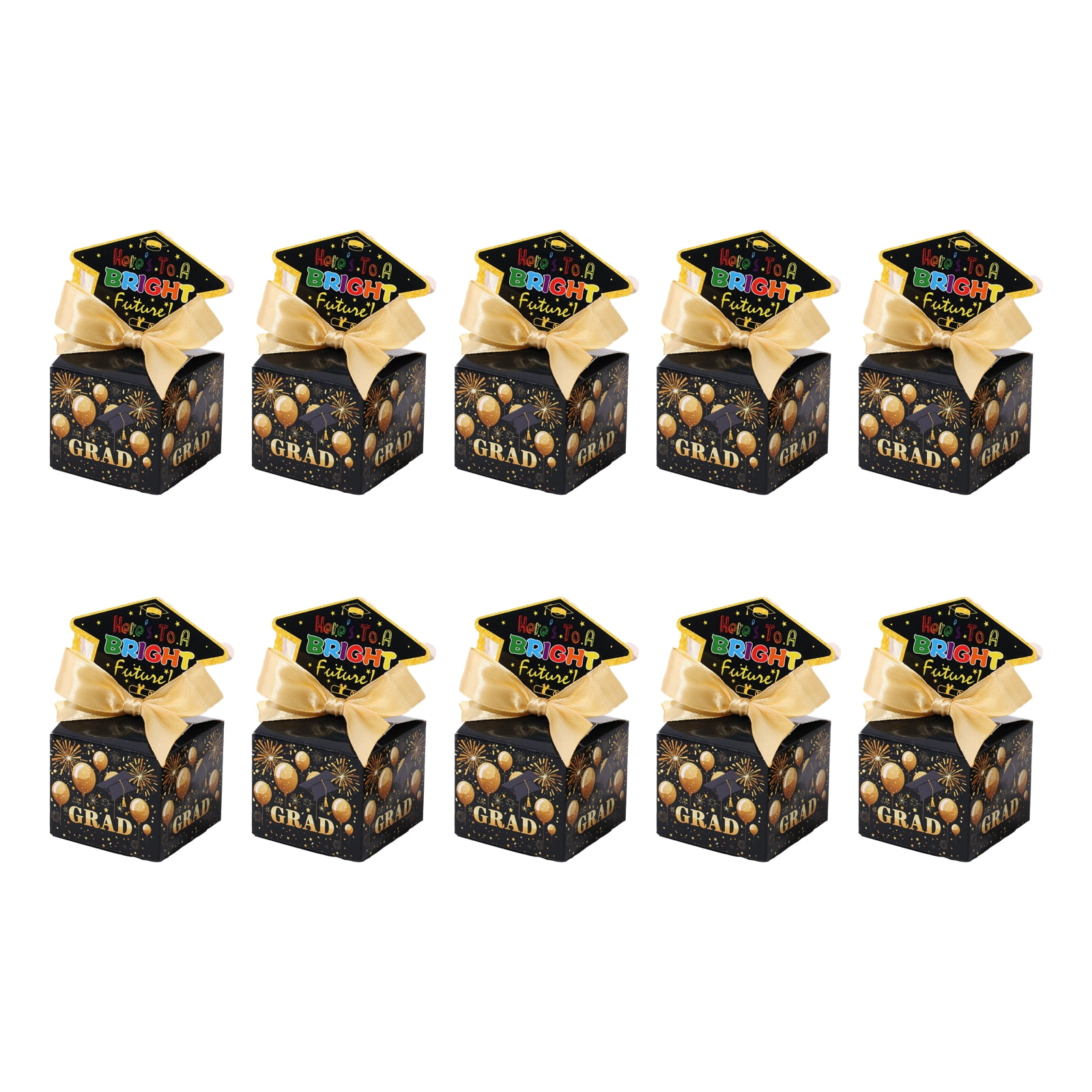 Graduation Decorations Class of 2026 Mortarboard Candy Box Favor ...