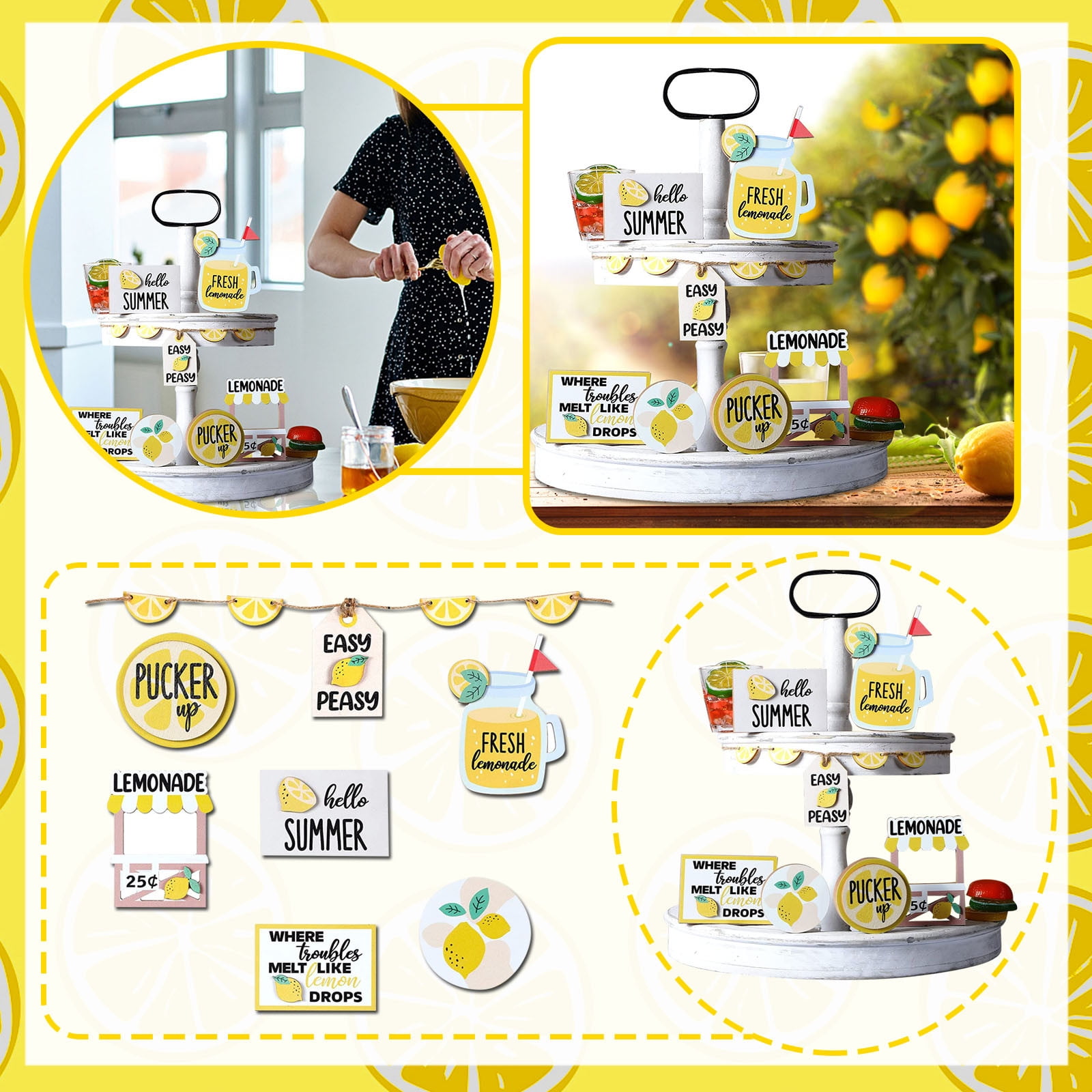 Graduation Decorations Clearance Patrick's Farm Tiered Decor For Easter ...