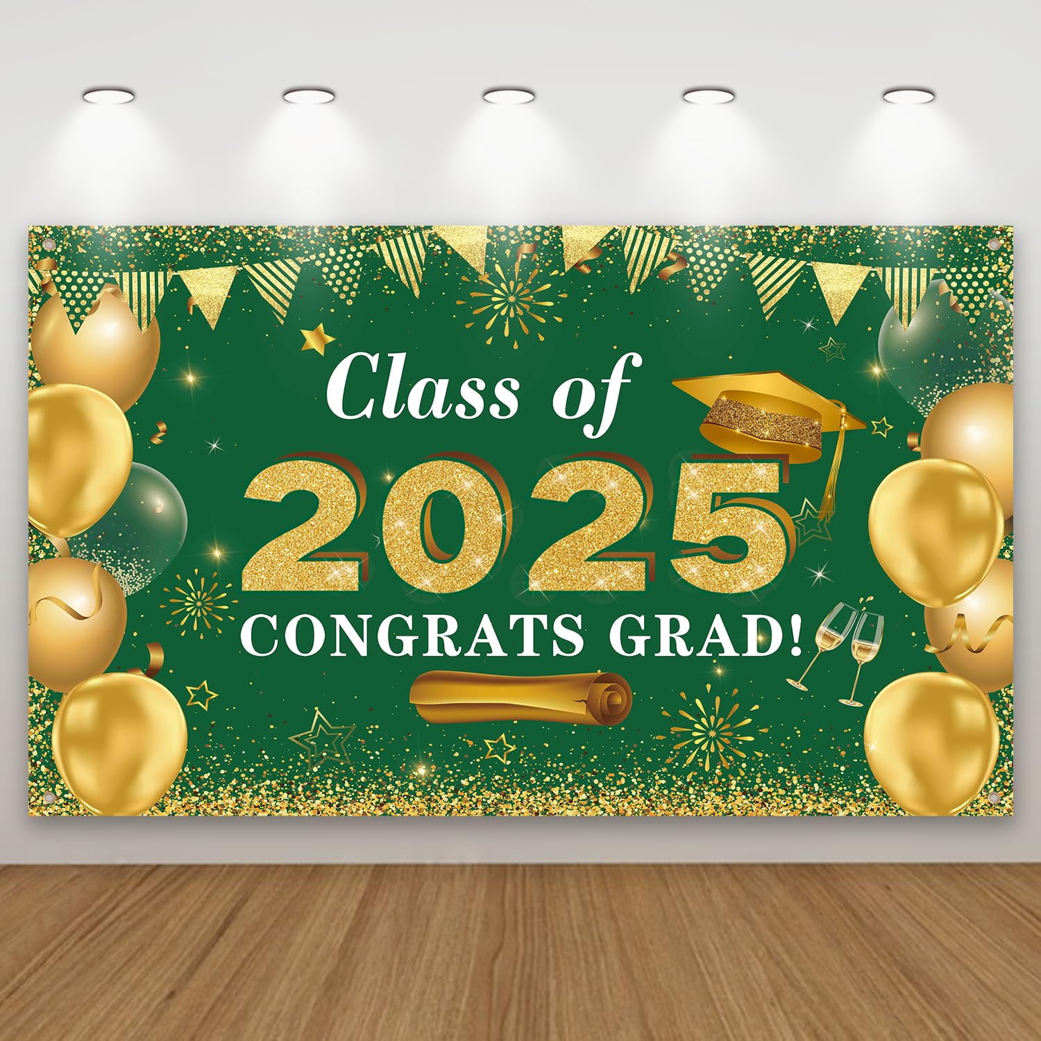Graduation Decorations Congrats Grad SSF20 Class of 2025 Backdrop ...