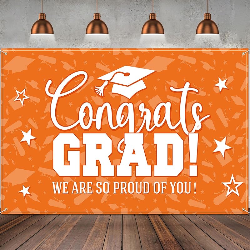 Graduation Decorations Grad Backdrop Banner Class of 2025 Graduation ...