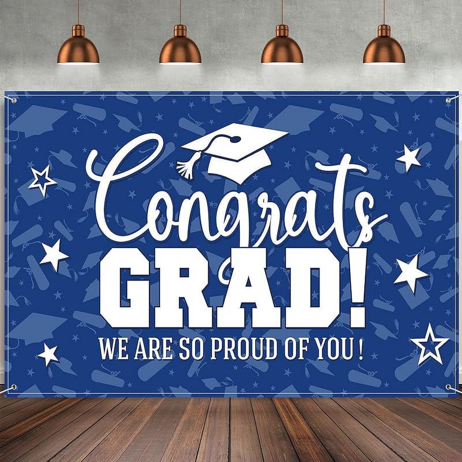 Graduation Decorations Grad Backdrop Banner Class of 2025 Graduation ...