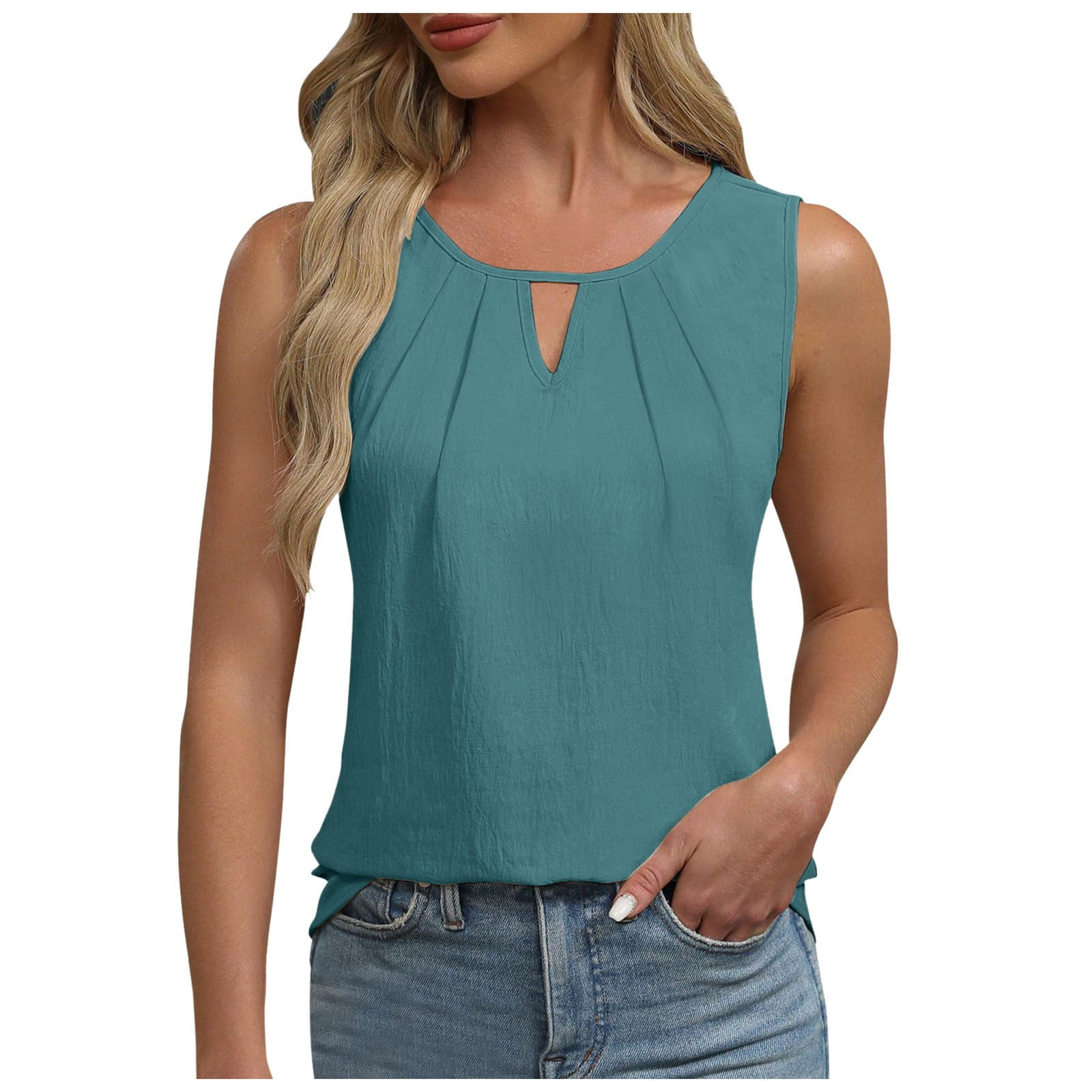 Black Tank Top Woman Women Training Performer Top Ladies Tops Neck ...