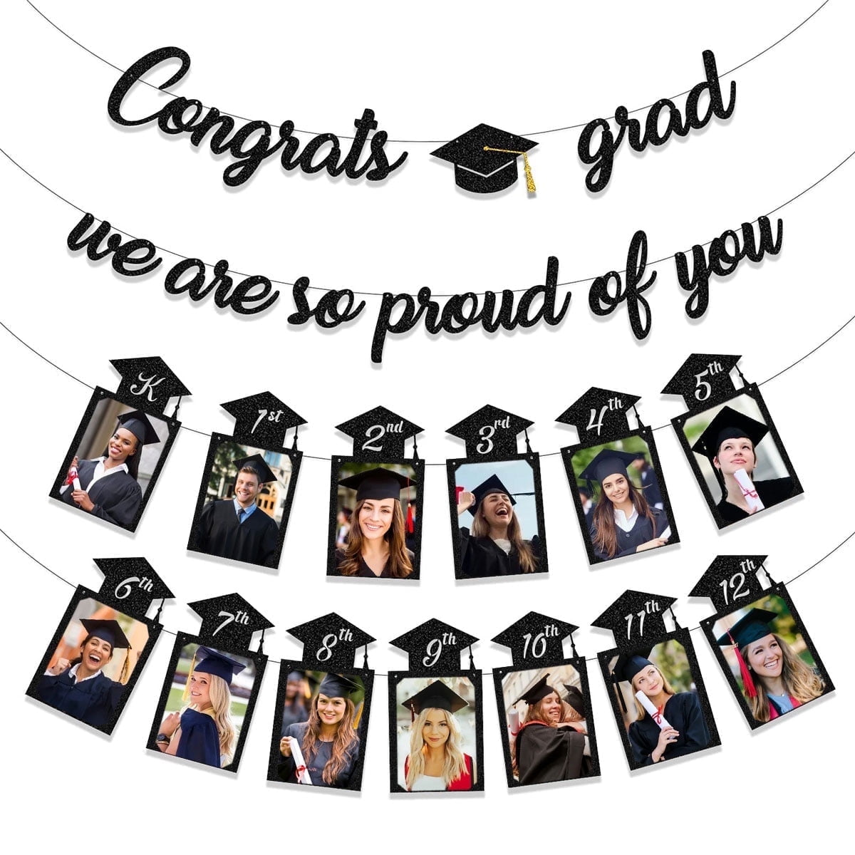 Graduation Decorations Graduation Party Supplies - Congrats Grad, We ...