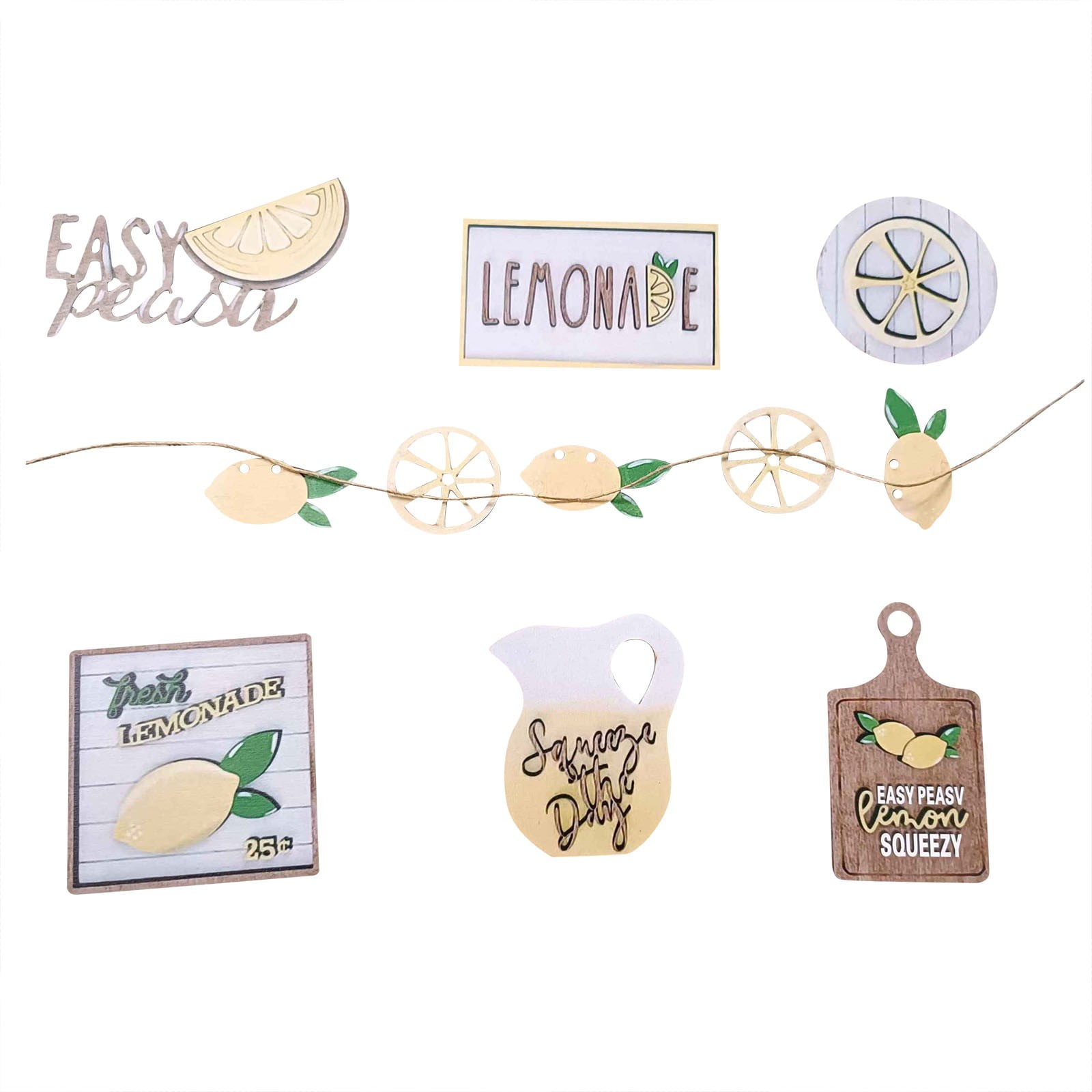 Graduation Decorations Lemonade-Themed Craft Embellishments Set Perfect ...
