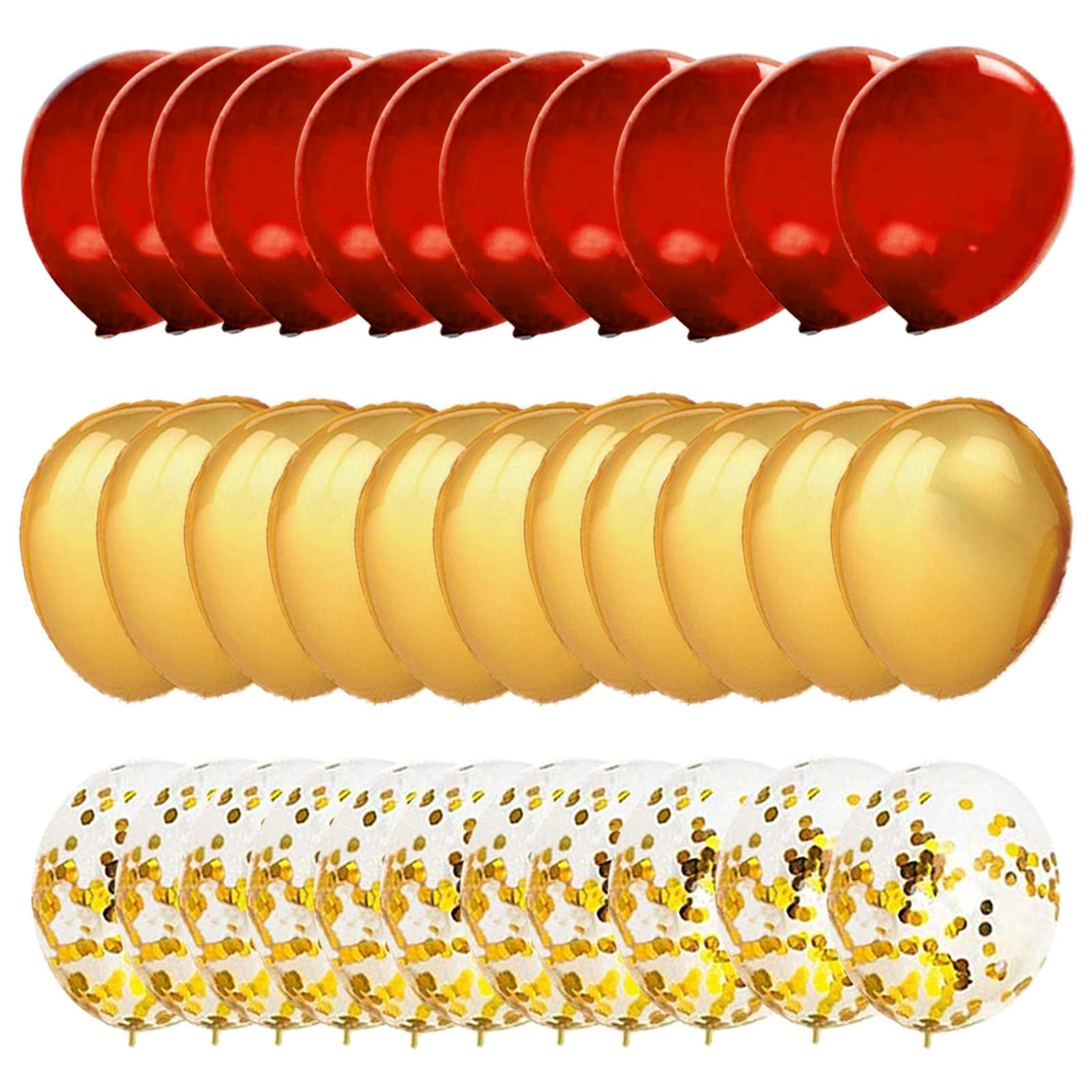 Graduation Decorations Red AJH3 Gold 2025/Red Gold Graduation Party ...