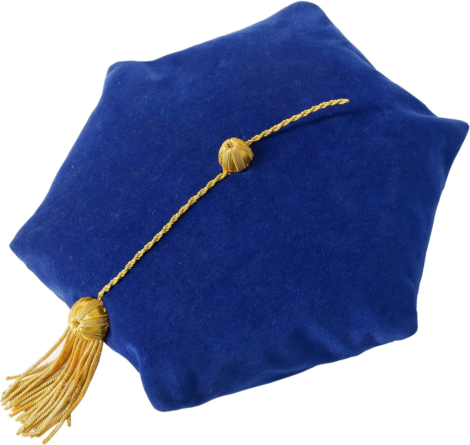 Graduation Doctoral Tam Velvet with Gold Bullion Tassel - Walmart.com