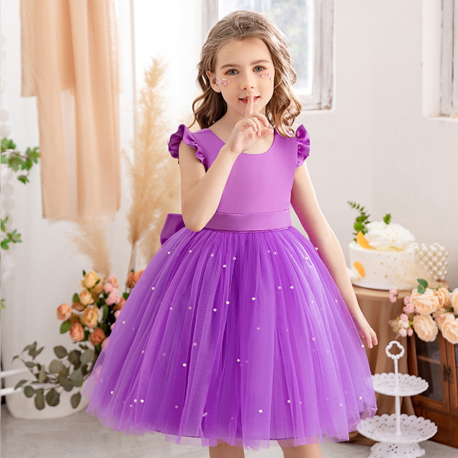Graduation Dress For Girls 10-12，Girl Dress Party Gown Tulle Satin ...