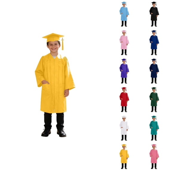 Graduation Dress Knitted Robe With A Hat Shiny Graduation Gown Suitable ...